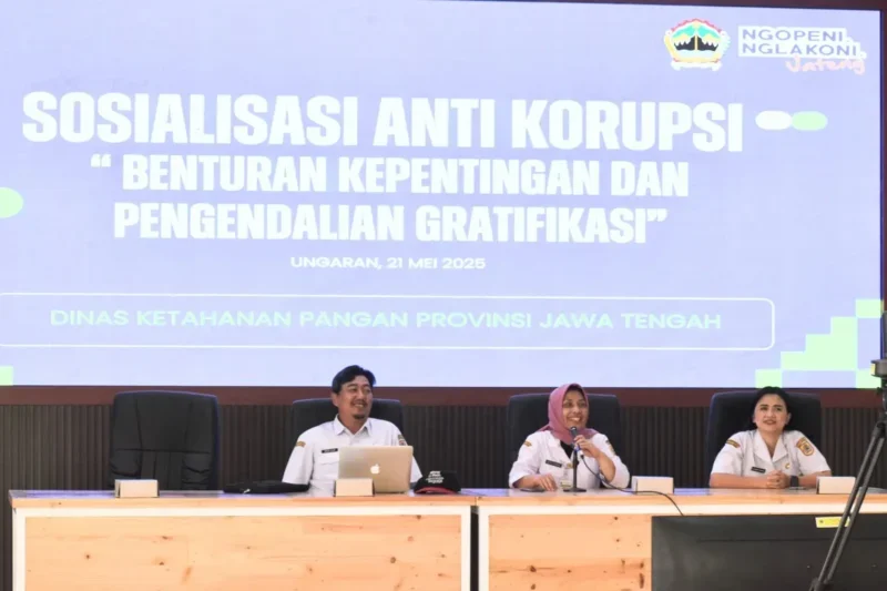 Sosialisasi Anti Korupsi Dinas Ketahanan Pangan Jateng - TimLo.id
